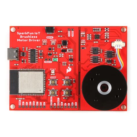 Sparkfun Iot Brushless Motor Driver Esp32 Wroom Tmc6300 Eckstein 151 50