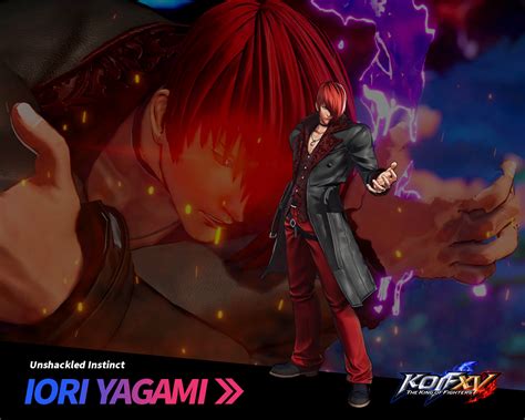 The King Of Fighters Xv Iori Yagami Wallpaper Cat With Monocle