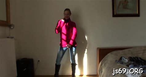 Naked Brunette Cutie Gita Blonde Gets Body Licked Gitta Blond