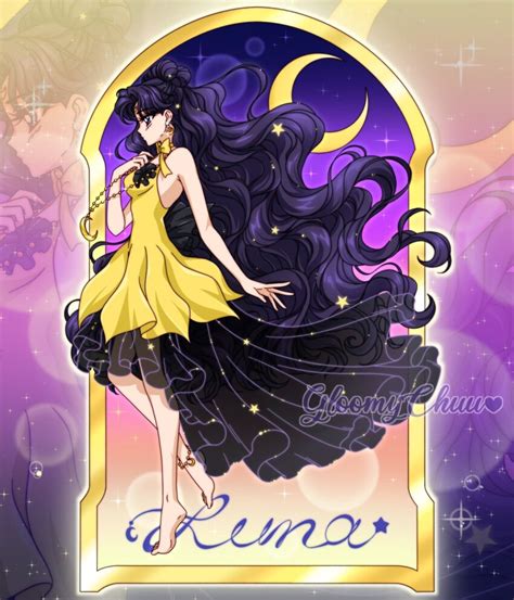 Mroczniak Gloomy Chuu Luna Sailor Moon Luna Sailor Moon Human