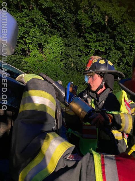 Struts Vehicle Stabilization Drill Continental Village Fire Department