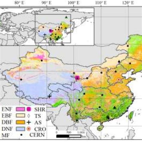 Distribution Of The Sites Used In This Study The Base Map Reflects Download Scientific Diagram