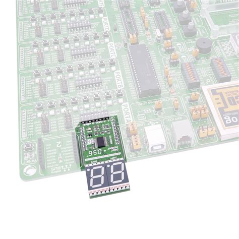 ut l 7 seg r click board with two 7 segment displays mikroelektronika