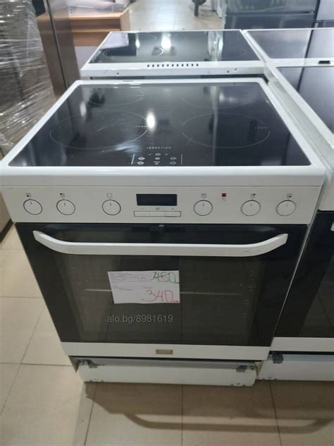 Готварска печка Voss Печка фурна Voss бял Готварски печки пещи плотове котлони Соф