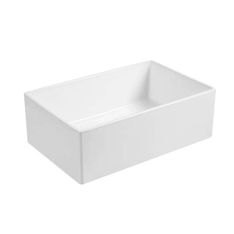 Y3319 Large Undermount Ceramic Single Bowl Sink Farmhouse Apron Front