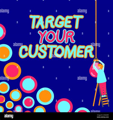Hand Writing Sign Target Your Customer Business Idea Attract And Grow