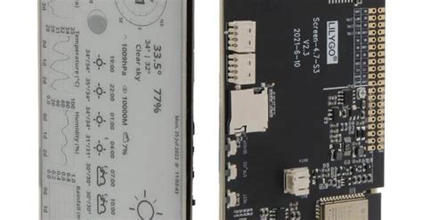 buy lilygo t5 4 7 inch e paper v2 3 non solder esp32 s3 wi fi bluetooth