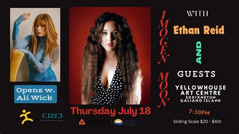 Imogen Moon With Ethan Reid And Guests Yellowhouse