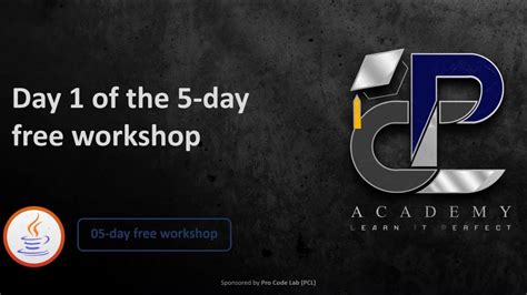 Day 01 Basics Computer Programming By Java Workshop Youtube