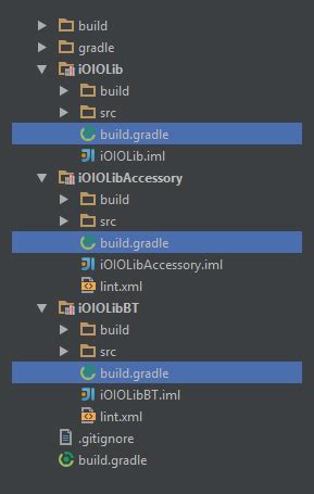 IOIO การสรางโปรเจคสำหรบ IOIO และ IOIO Q บน Android Studio ดวย Module Dependencies Where