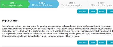 JQuery Smart Wizard A Free And Open Source Step Wizard Plugin For JQuery DEV Community