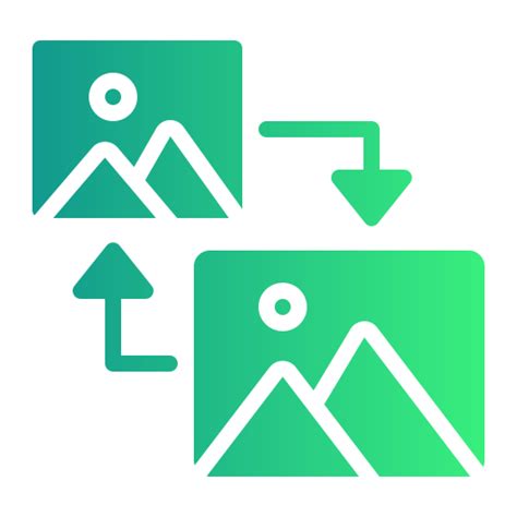 Replace Generic Gradient Fill Icon Replace Generic Gradient Fill Icon