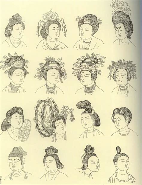Tang Dynastyancient Chinahairstyleancient Costumeshanfu 2024 머리장식