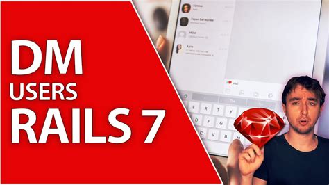Direct Messages In Realtime Chat App With Ruby On Rails 7 Chatroom
