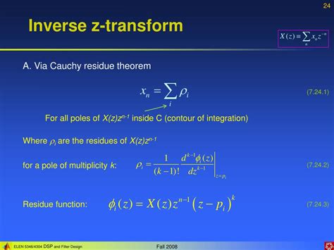 Ppt Lecture 7 Z Transform Powerpoint Presentation Free Download Id 3195419