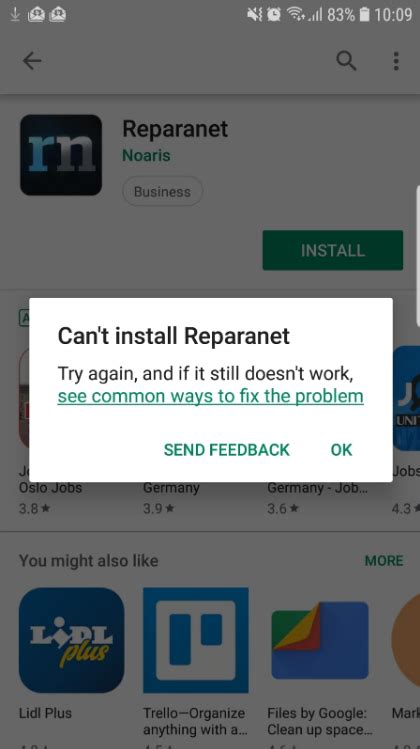 Android Can T Install App Error After Download From Google Play Store On Some Devices Stack