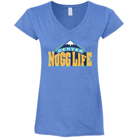 Nugg Life V Neck T Shirt Alpha Omega 7