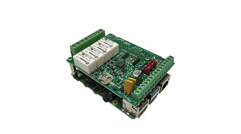 sfera labs iono pi pi4b 4gb raspberry pi i o module din rail case