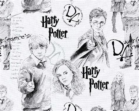 Harry Potter Black And White Wallpapers Wallpaper Cave