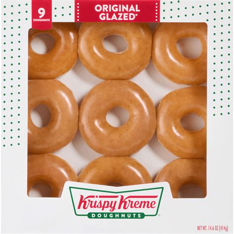 Krispy Kreme® Doughnuts Original Glazed Doughnuts 9 Each Delivery Or