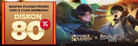 Banyak Promo Buat Event Mlbb X Aot