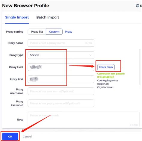 Maskfog And Lumiproxy Proxy Settings