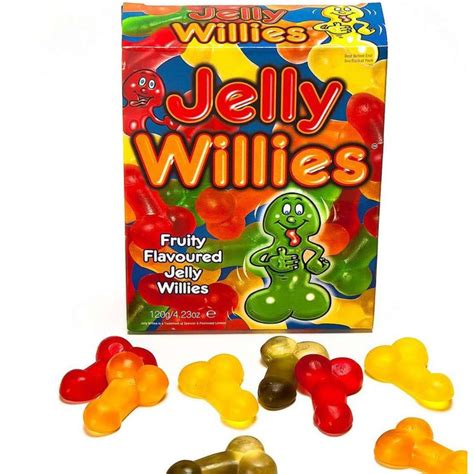 Naughty Shaped Candy Jelly Willies Funky Ts Nz