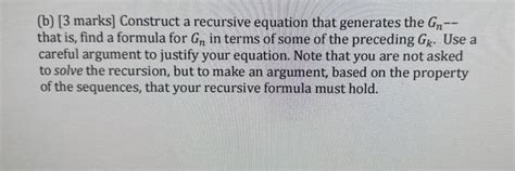 solved q5 [8 marks] here we work with the set of sequences