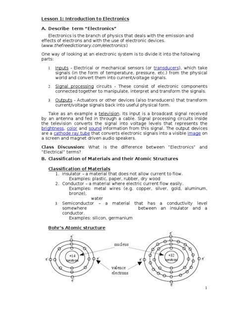 Basic Elec Workbook Pdf Electric Current Electronics