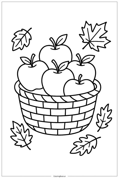 50张秋季填色页（免费pdf和png打印）