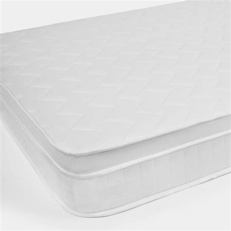 Ohs Luxury Memory Foam Pillow Top Mattress White
