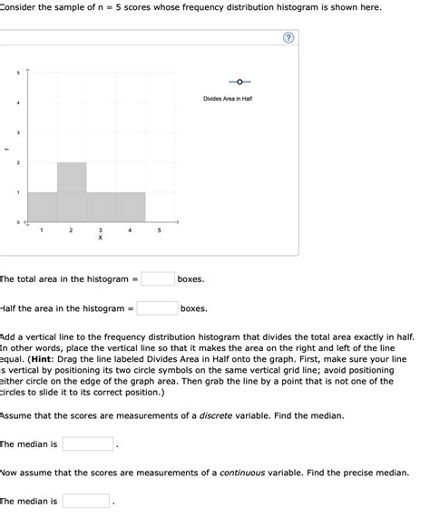 Solved 8 Computing The Median For Discrete And