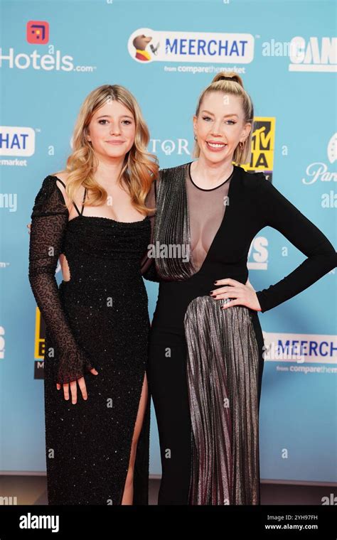 Violet Ryan Left And Katherine Ryan Attending The Mtv Europe Music Awards 2024 At The Co Op