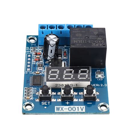 Voltage Detection Module Relay Switch Charging Discharge Monitoring