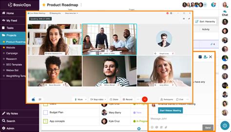 Using Webex Meetings In Basicops Basicops Help Center