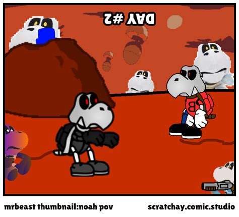 Mrbeast Thumbnail Noah Pov Comic Studio