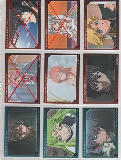 Code Geass R2 1rt Turn Mizuki S Card Land