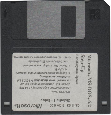 Microsoft Windows Ms Dos 6 2 Disk 1 Microsoft Free Download Borrow
