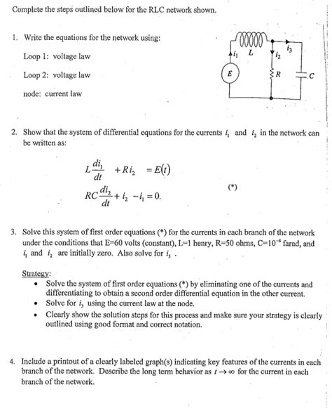 Solved This Is A Differential Equations Problem Please Solve Chegg