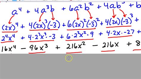 Binomial 5 Applying The Binomial Theorem Youtube