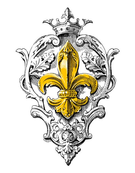 낡은 벽지 속 문양에 담긴 피와 음모의 역사 플뢰르 드 리스 Fleur De Lis 네이버 포스트
