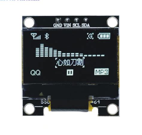 Yellow Blue OLED Display Module Inch IIC Serial X I C SSD LCD Screen Board