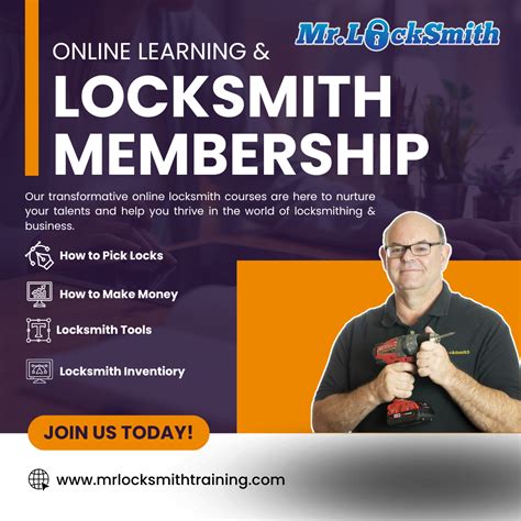 Online Locksmith Training And Membership Website Mr Locksmith Training