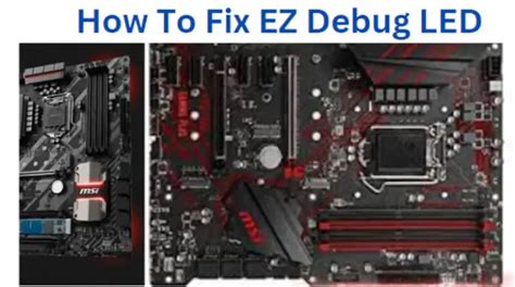 How To Fix EZ Debug LED TechColleague