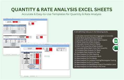 Complete Building Estimation And Quantity Excel Spreadsheet Readymade Files