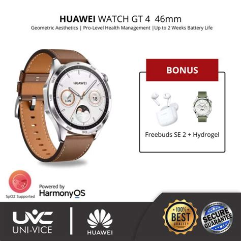 Promo Huawei Watch Gt 4 Gt4 Smartwatch Fashionable Professional Health Diskon 33 Di Seller