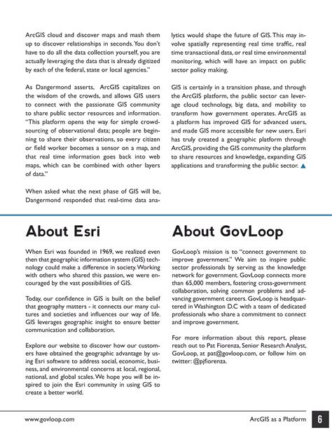 ArcGIS As A Platform PDF