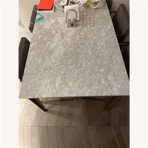 Cb2 Marble Dining Table Aptdeco Cb2 Marble Dining Table Aptdeco