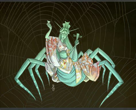 023 J Is For Jorogumo By Narthyxa On Deviantart