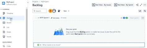 Jira Project Backlog Test Management Jira Project Backlog Test Management